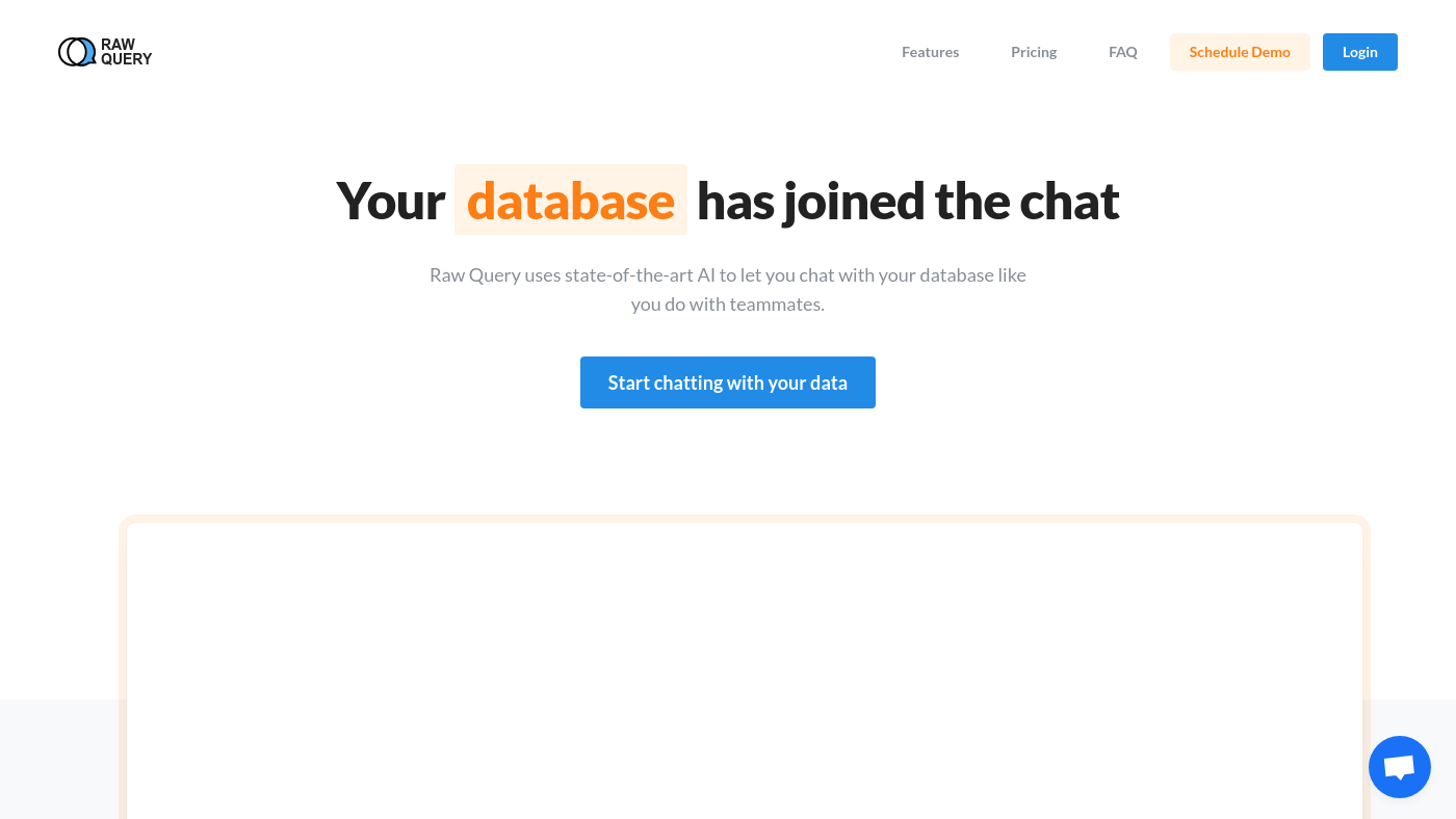 Raw Query Chat With Your Database 4883
